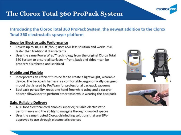 Clorox Total 360 ProPack - Walter E. Nelson Co.
